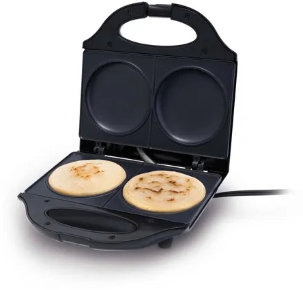 Maquina Para Hacer Arepas - Arepa Maker Home Elements Negra - Dekosas