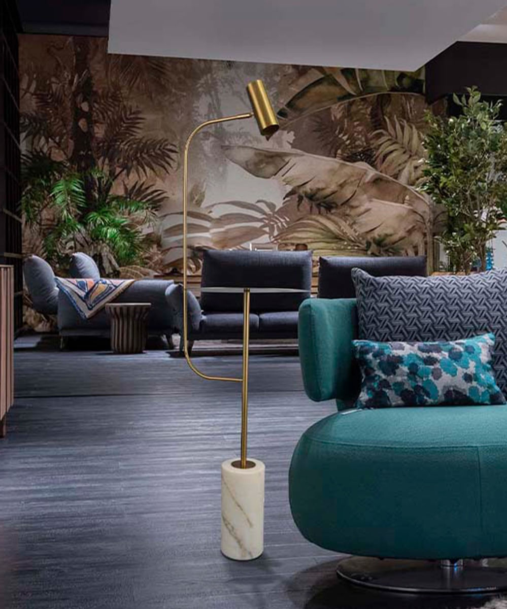 Lámpara De Piso Isa - Lienxo - Dekosas