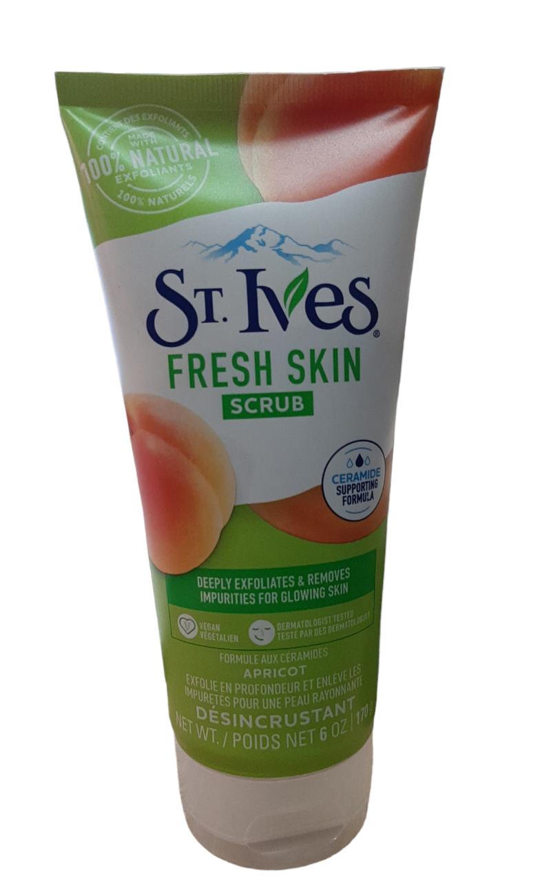 ST IVES FRESH SKIN SCRUUB APRICOT 170G - Dekosas
