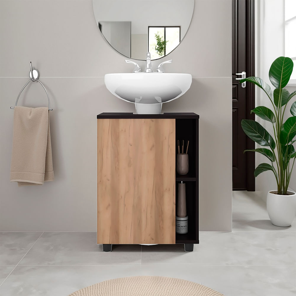 Mueble para Lavamanos Pascuale 62X55X41 RTA Wengue Fresno ZF - Dekosas